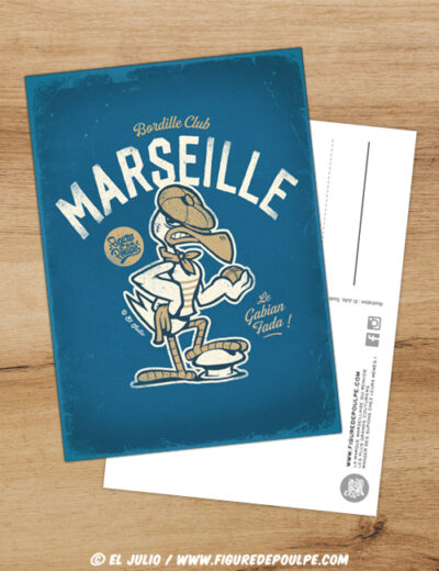 Pack de 20 cartes postales - Figure de Poulpe