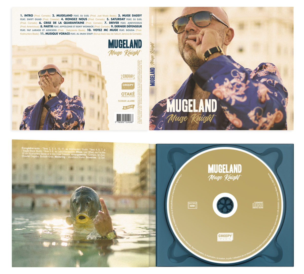 Mugeland / Le grand retour du Muge - Figure de Poulpe - Marseille